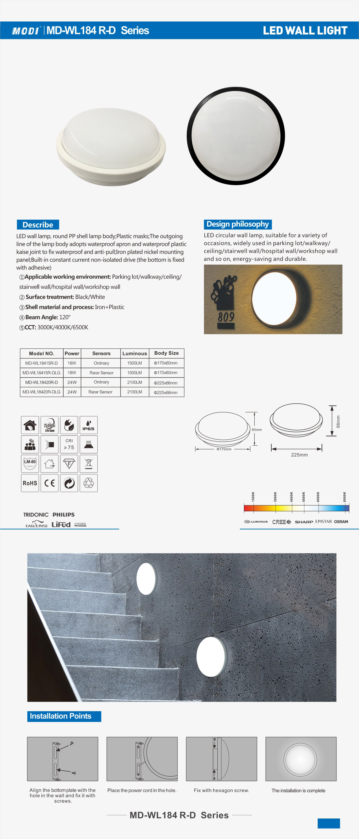 LED WALL LIGHT,WALL LIGHT - Outdoor Wall Lamp - Guangdong World Opto ...